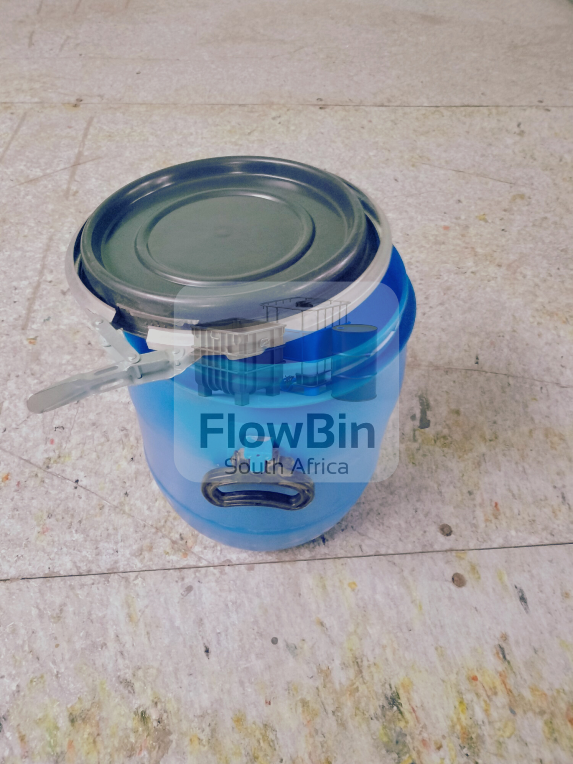 80 Litre Food-Grade Blue Plastic Drum (Open Top | Brand New | UN Approved)